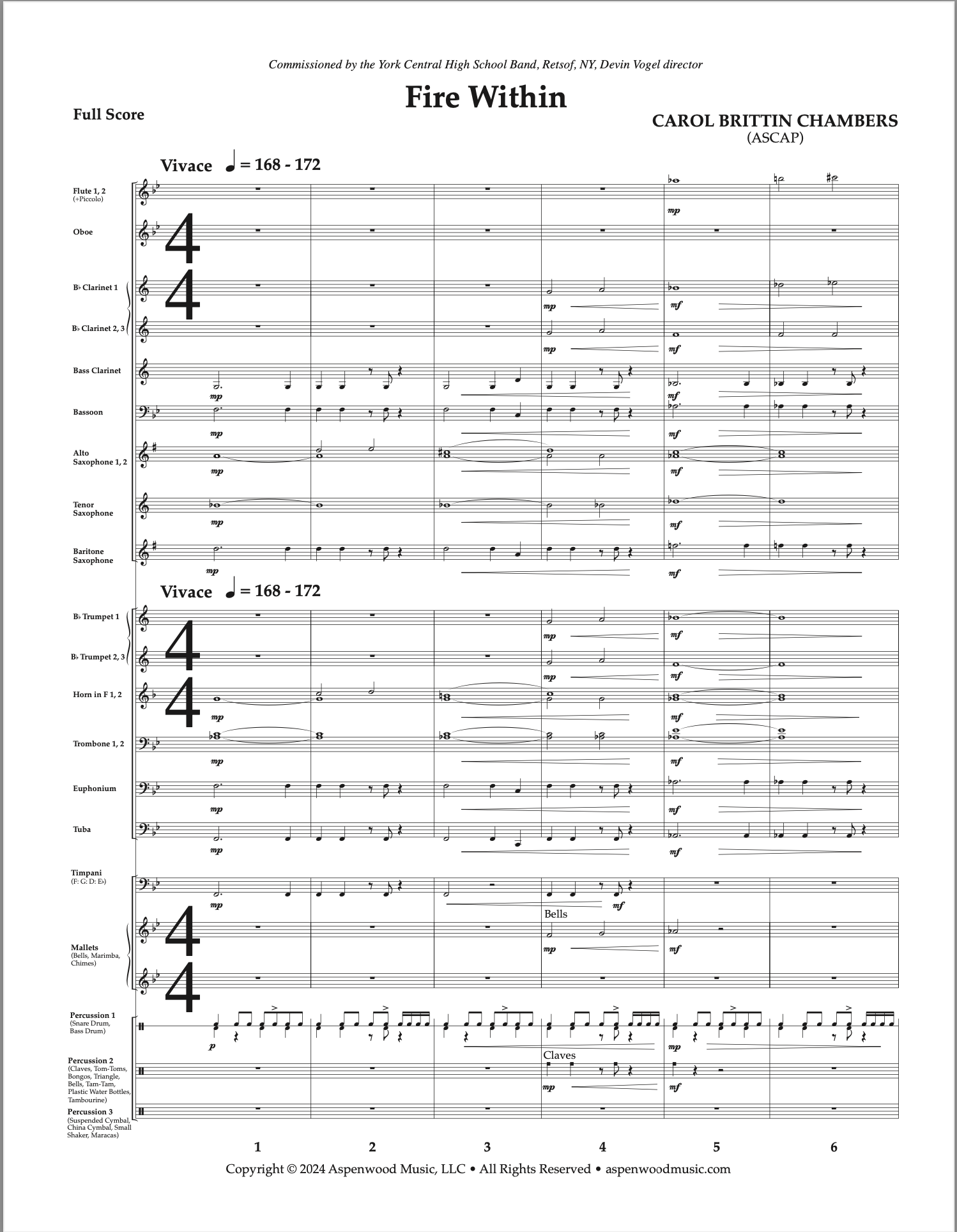 Concert Works | Concert Band by ASPENWOOD MUSIC